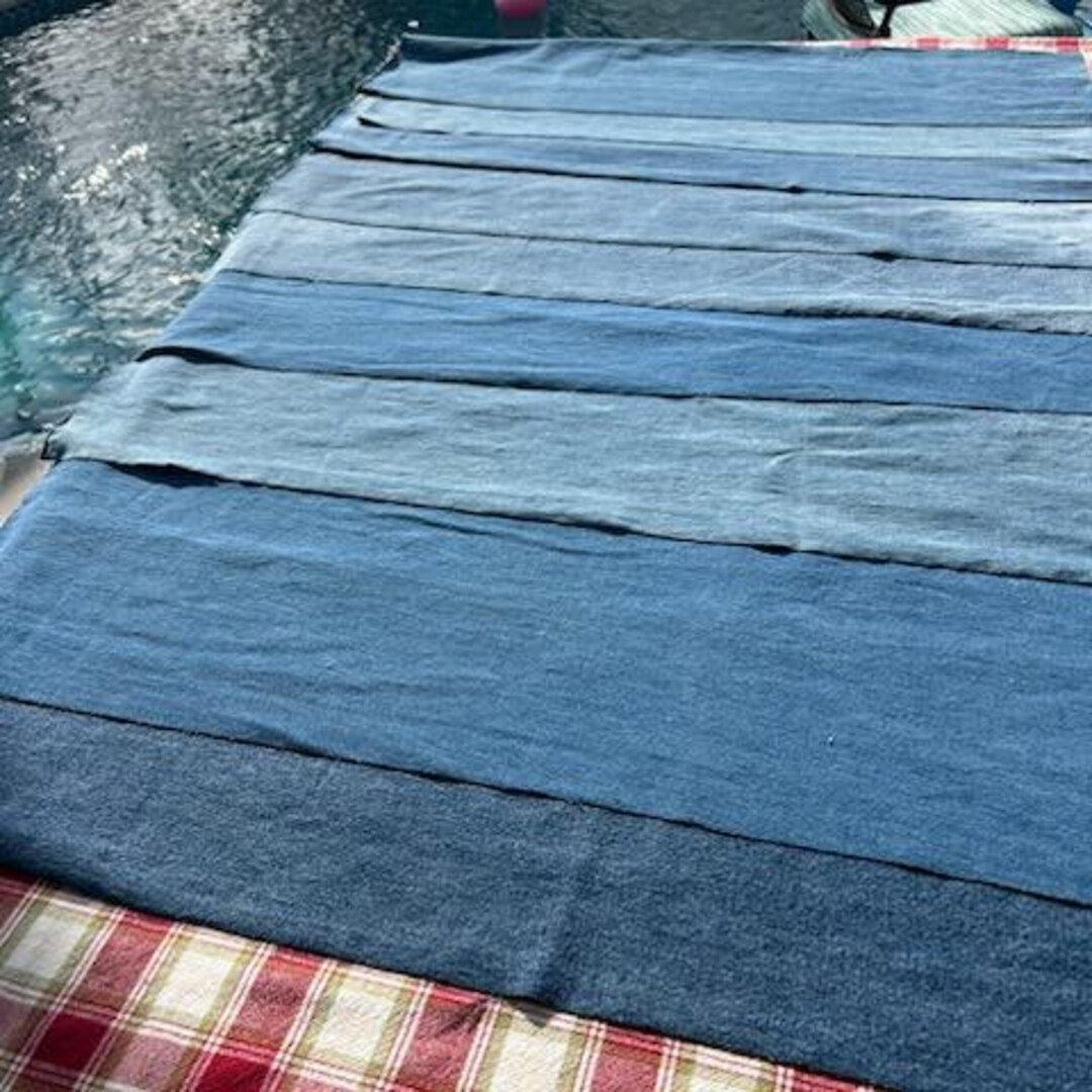 Reclaimed / Recycled Denim Jeans Panels - Etsy