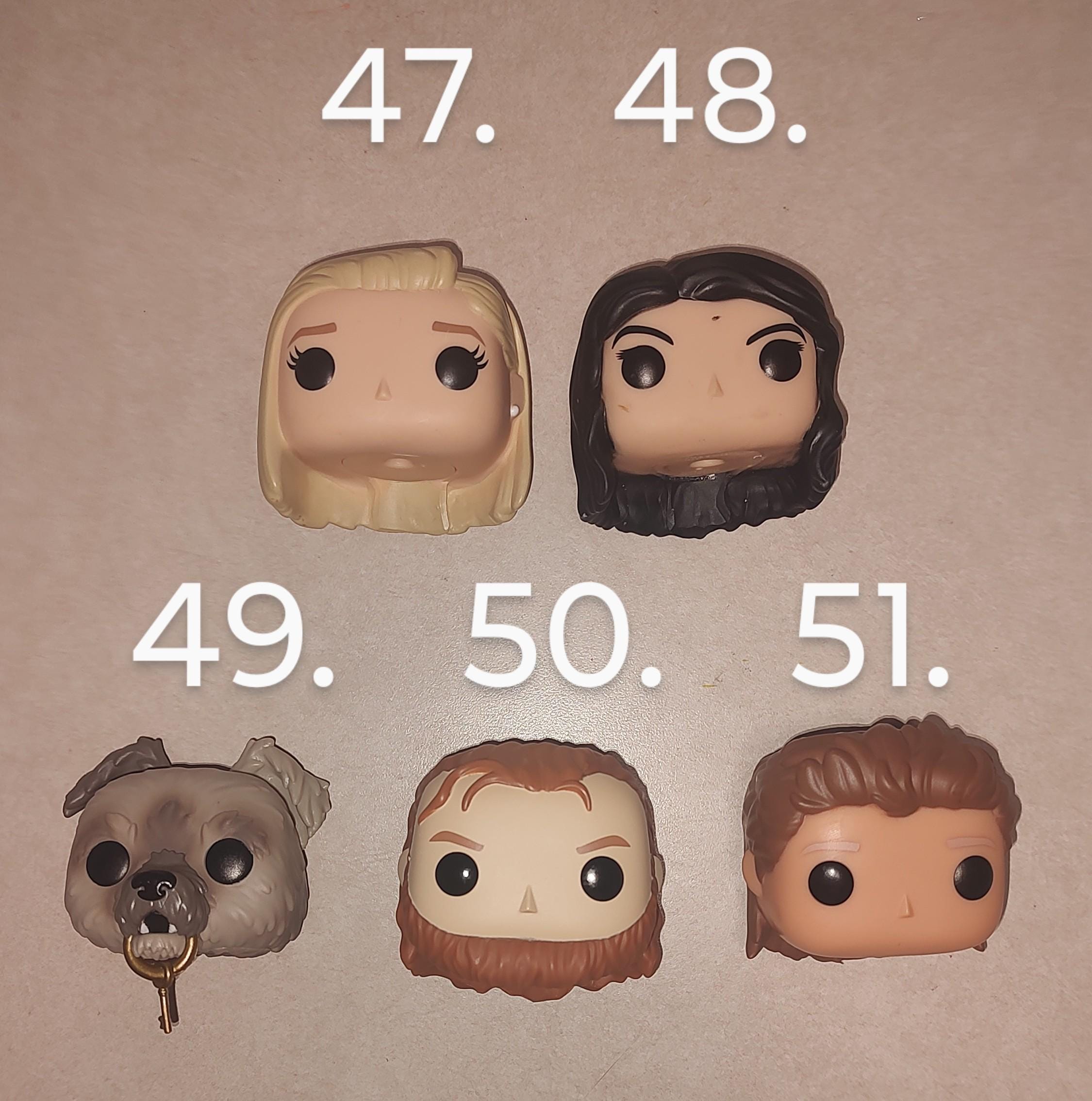 Funko Pop Parts Female & Male Heads - Etsy