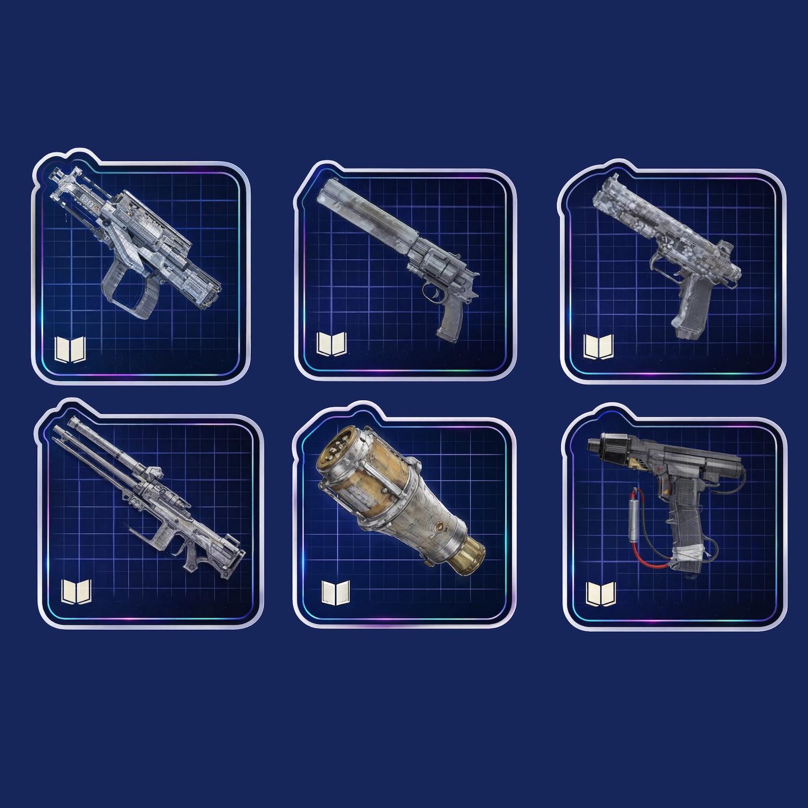 ARC Raiders Inspired Blueprint Sticker, Sci-fi Weapon Schematic, Gamer ...