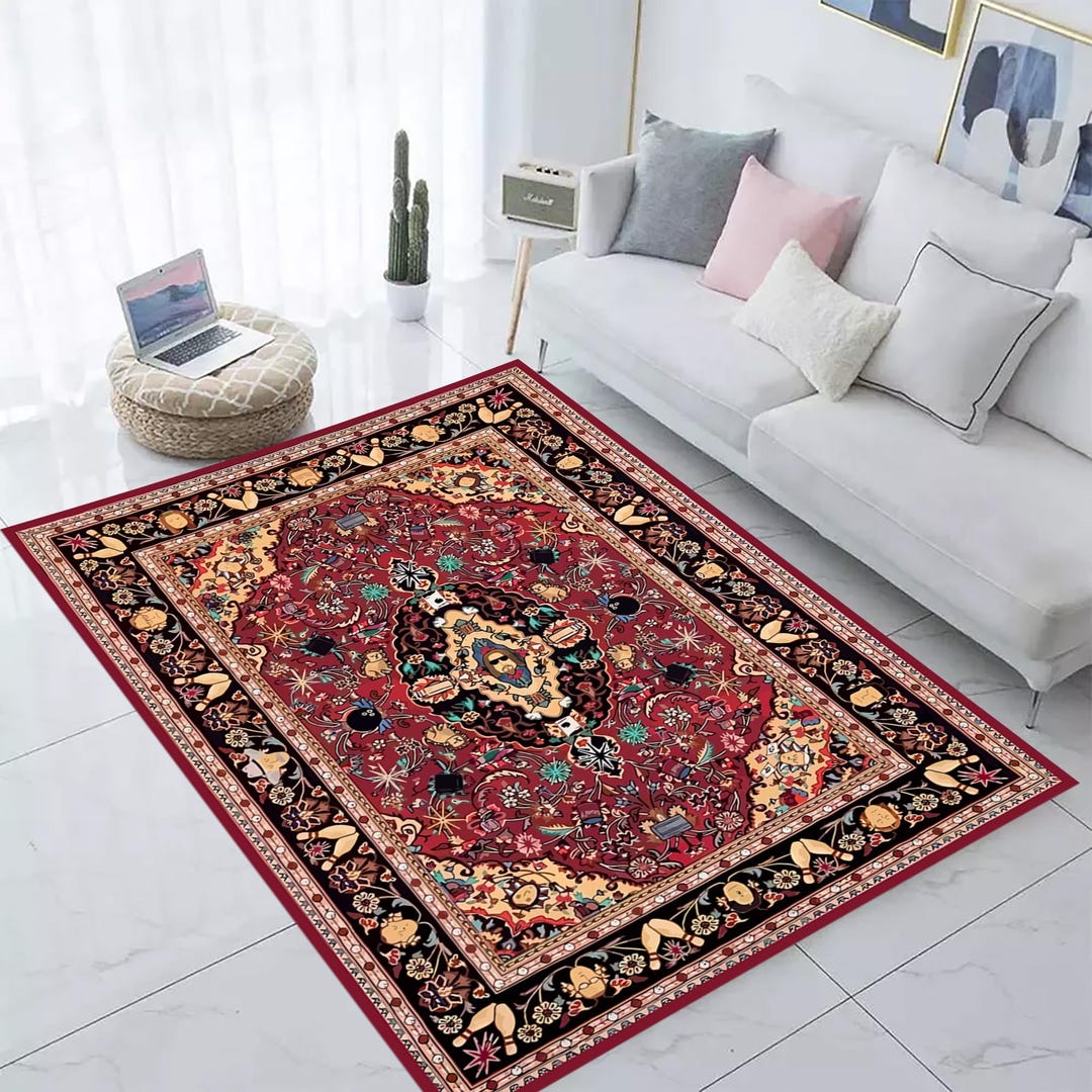 Dude Rug, Big Brother Rug, the Big Lebowski, Movie Rugs, Custom Rug ...