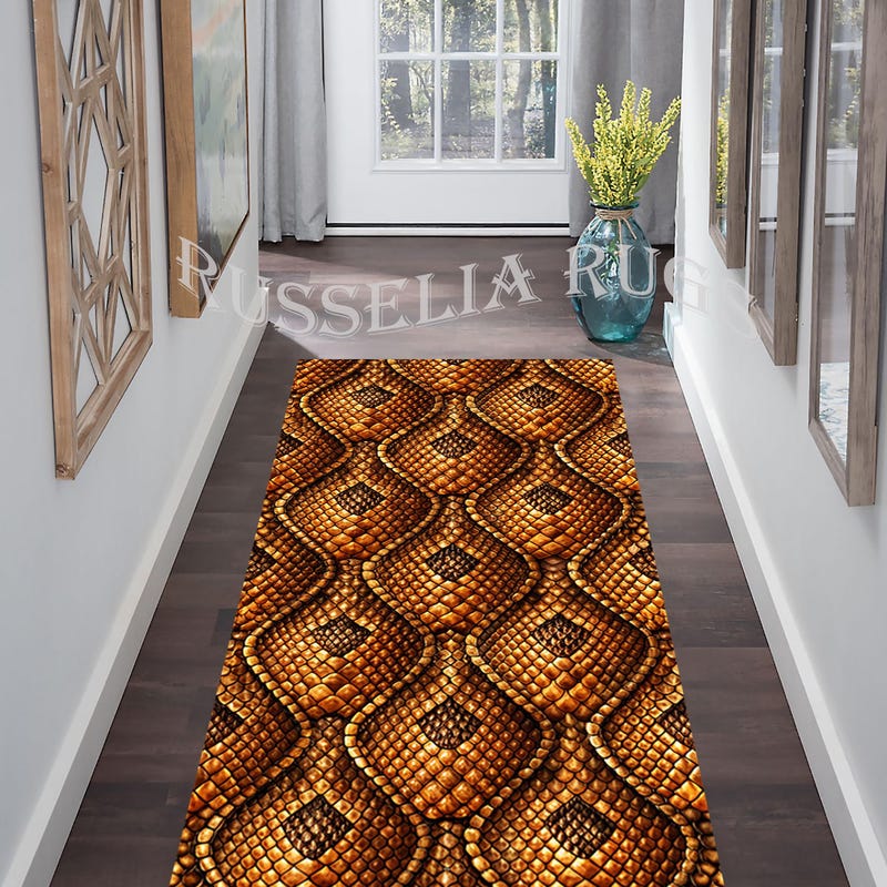 Snake Runner Rug - Etsy