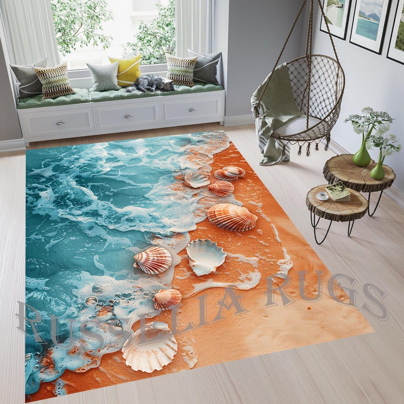 Beach Rug - Etsy