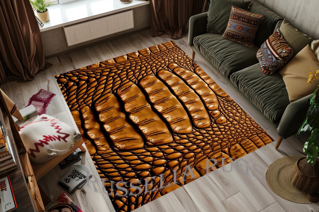 Snake Skin Rug, Snake Skin Pattern Rug, Snake Texture Rug,snake Decor ...