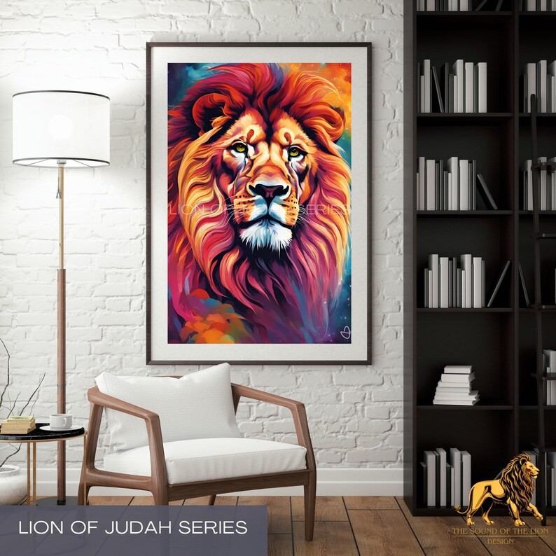 Lion of Judah, Lion, Biblical Art, Digital Design, Christian Paintings ...