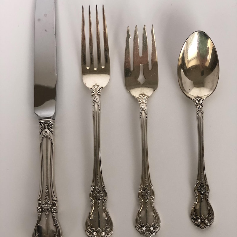 Sterling Silver Flatware - Etsy