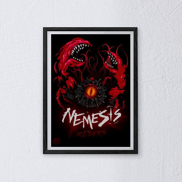 Nemesis Reborn Inspired Poster Print Alton Towers - Etsy UK