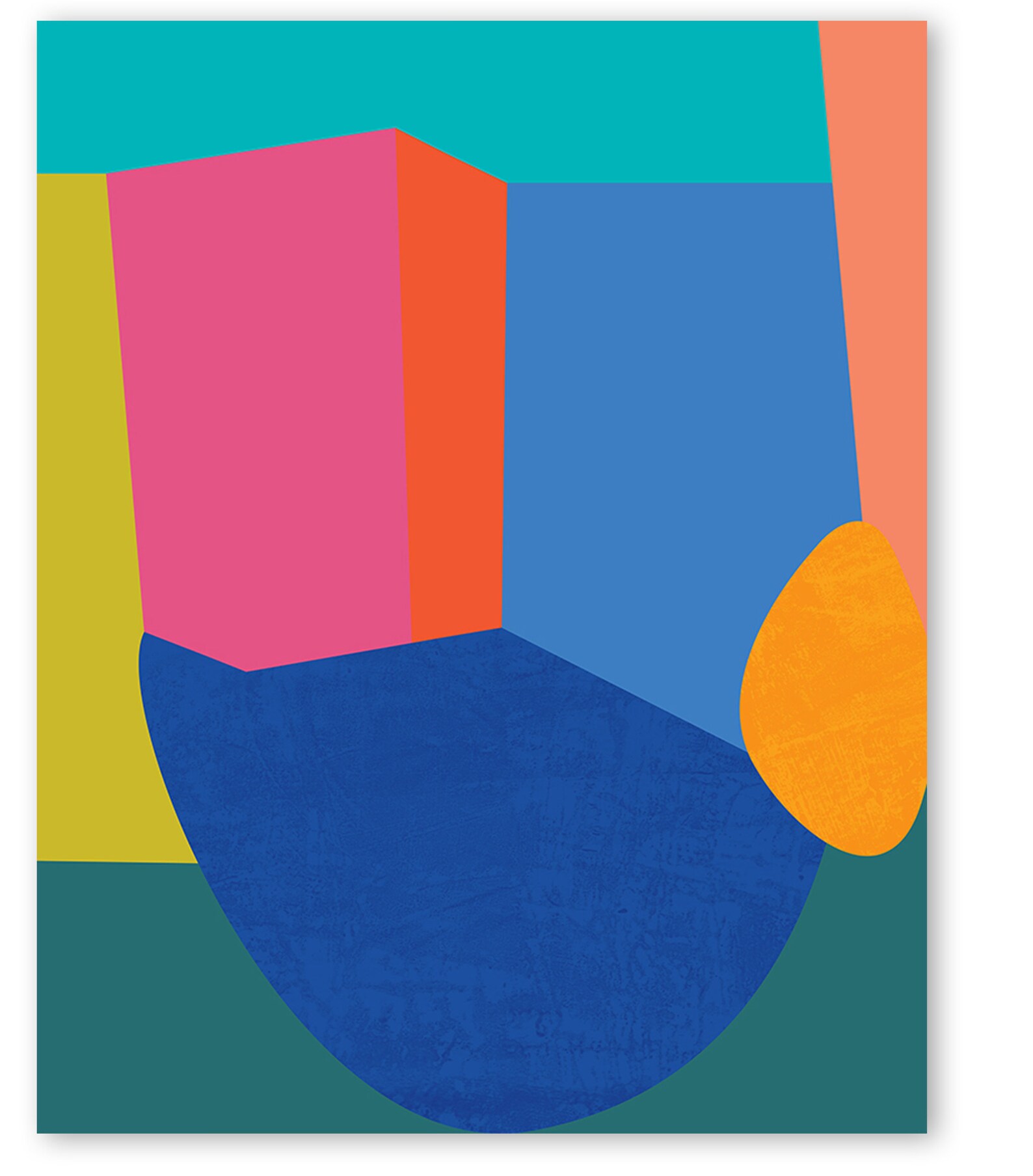 Jewel Tone Colorful Canvas Art Set of 3 Large Abstract Canvas - Etsy