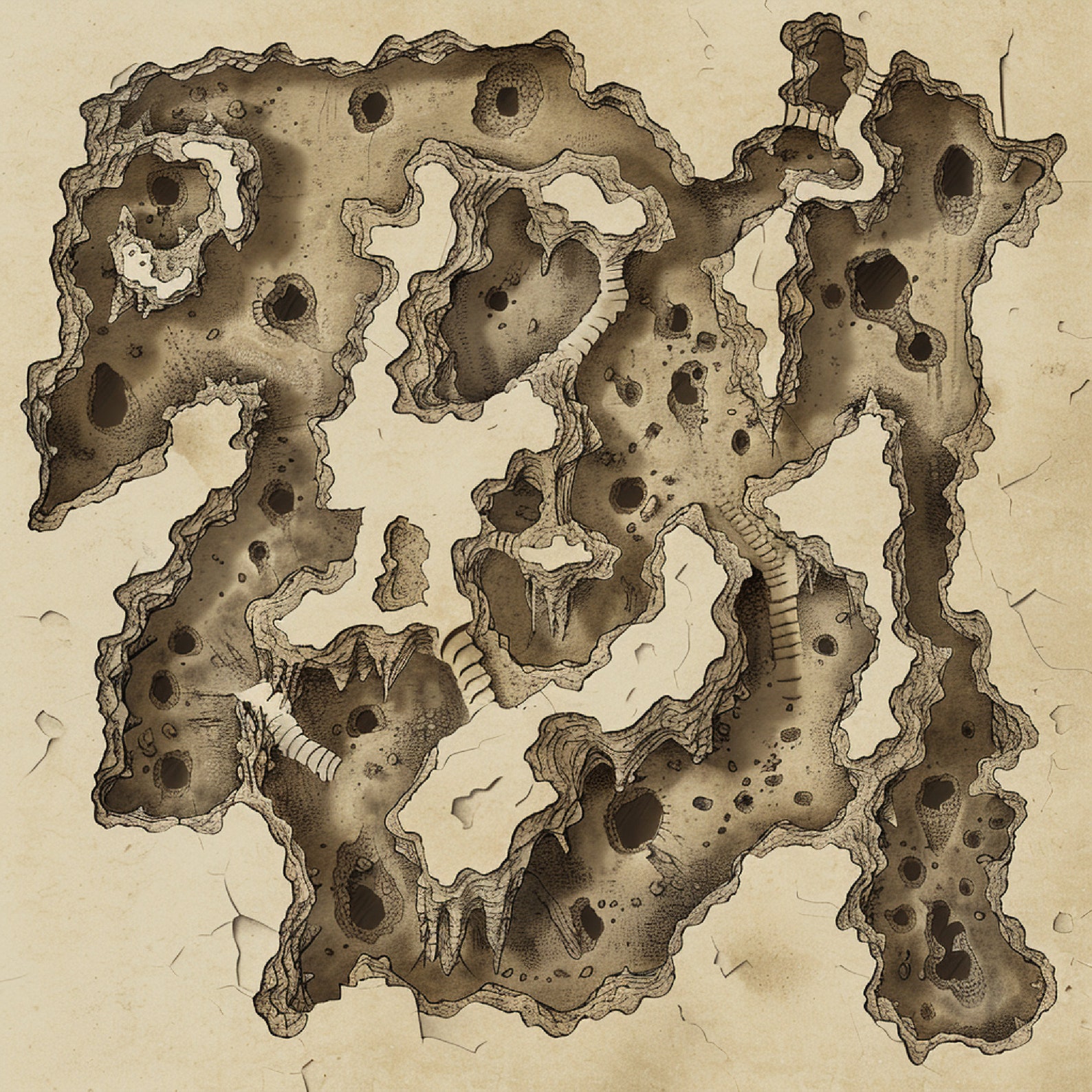 25 Dungeon Map/dungeon Templates for Dungeons and Dragons Game Master ...