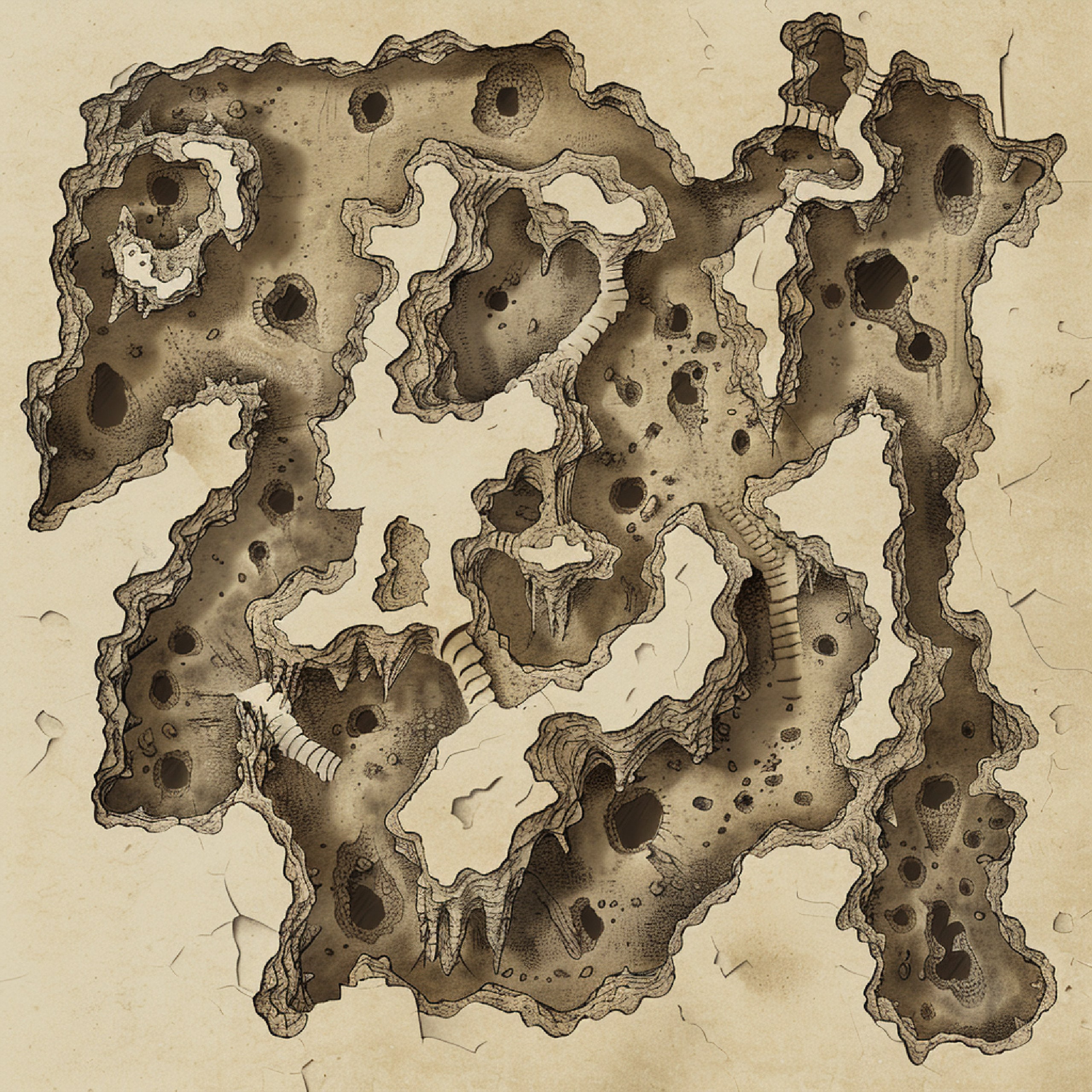 25 Dungeon Map/dungeon Templates for Dungeons and Dragons Game Master ...