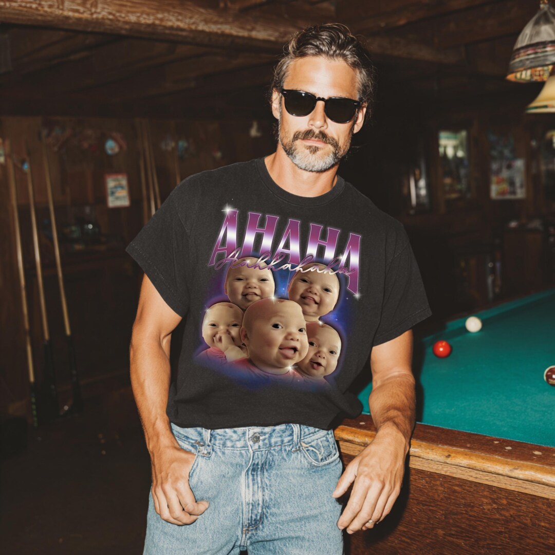 AI Laughing Baby Meme Bootleg 90s Shirt - Etsy