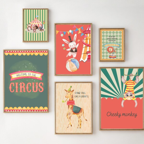 Circus Nursery - Etsy