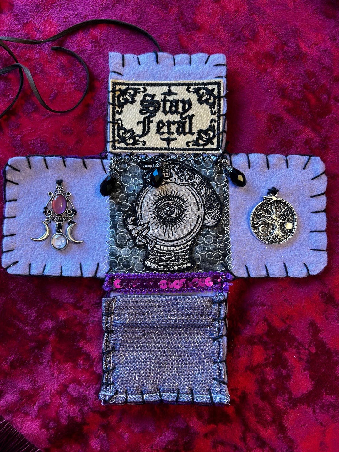 The Witch’s Ward Pocket Altar by Shy Shaerie Art - Etsy