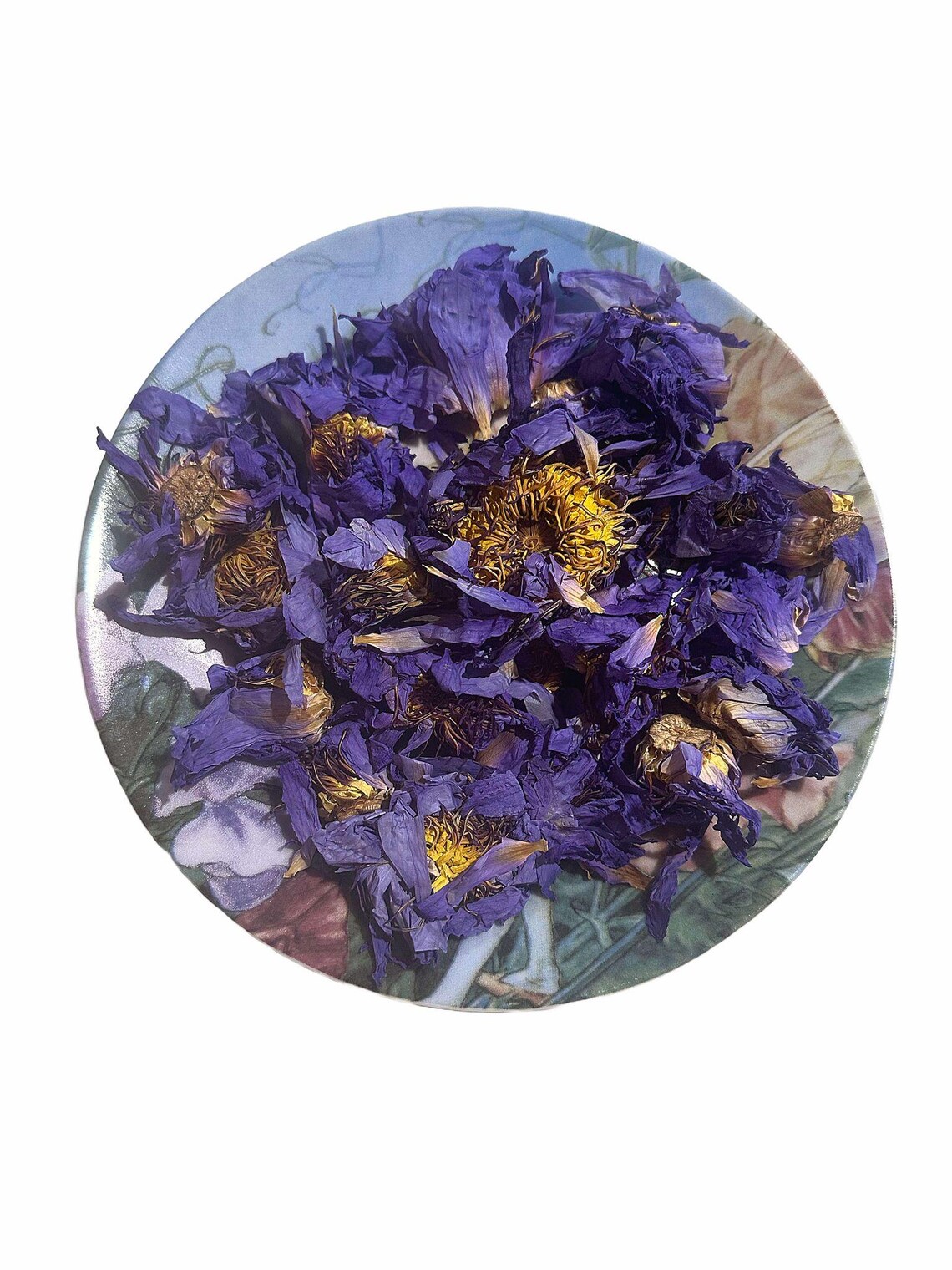 40 Grams Premium Organic Dried Blue Lotus Flowers | Nymphaea Caerulea ...