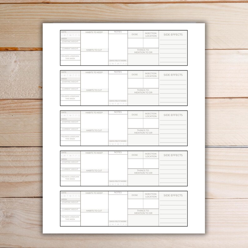 GLP-1 Injection Tracker - Ozempic, Mounjaro, Wegovy, Zepbound ...