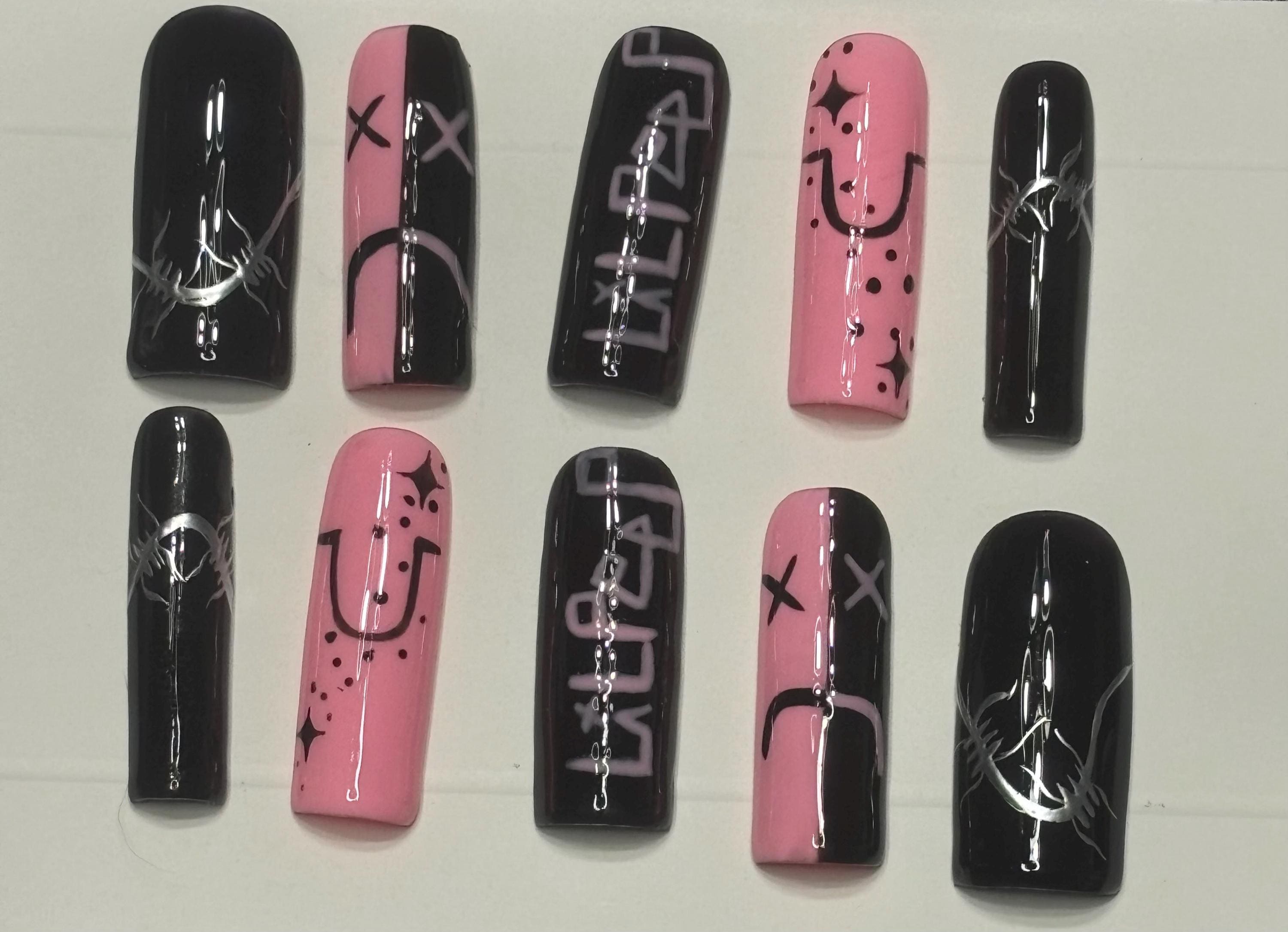 Lil Peep Press on Nail Set - Etsy