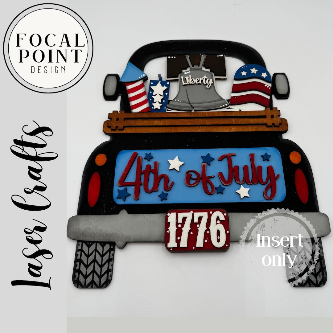 Fourth of July Add-on | Interchangeable Truck, Pallet, Breadboard ...