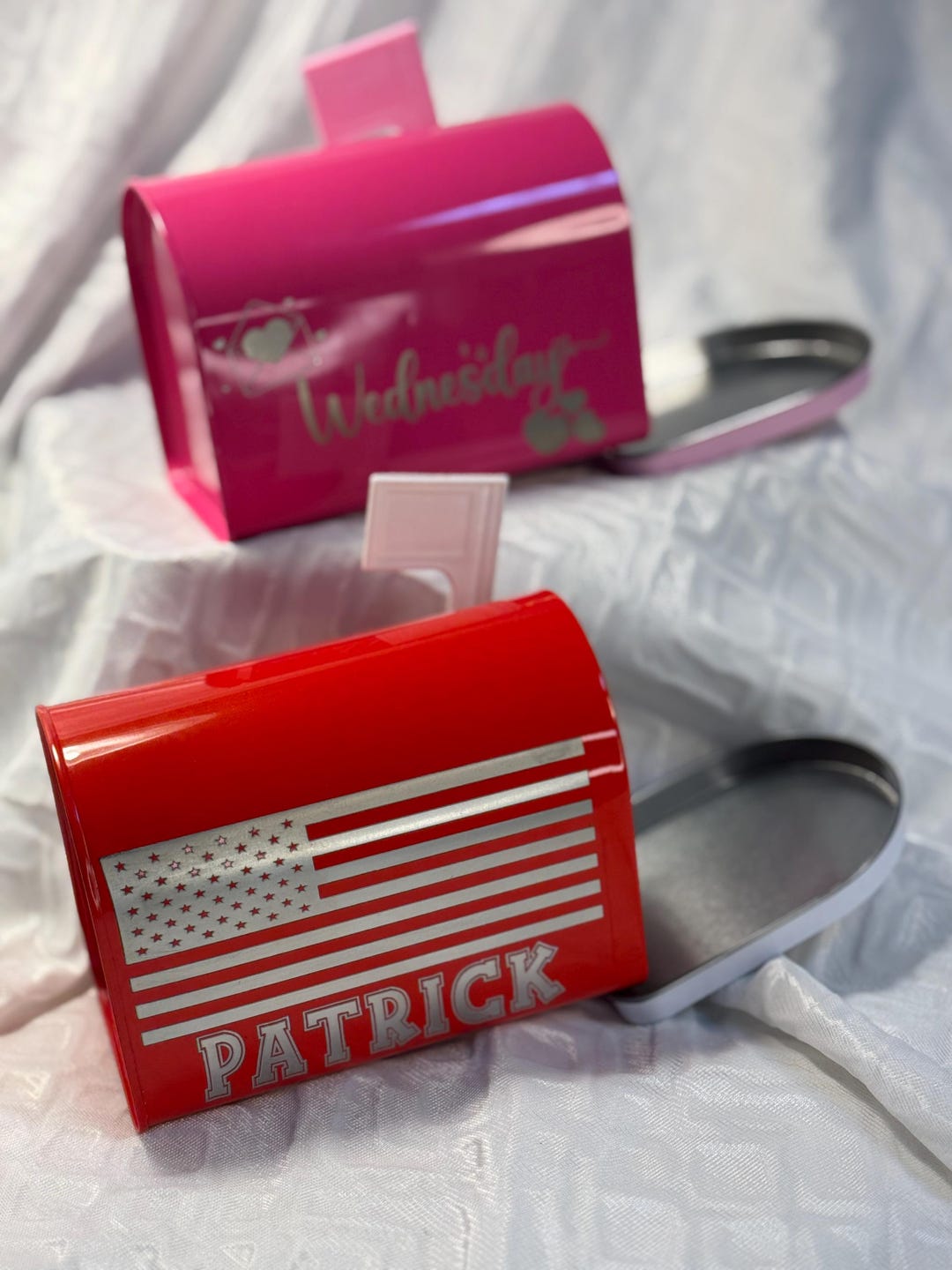 Laser Engraved Valentines Day Mailbox Gift Holder personalized - Etsy