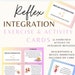 Primitive Reflex Integration Exercises and Activity Cards *PT OT ...