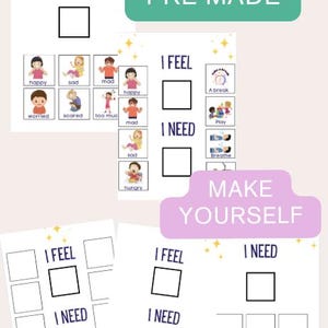 Emotional Regulation Posters Visual Aids Emotions and Coping Skills - Etsy