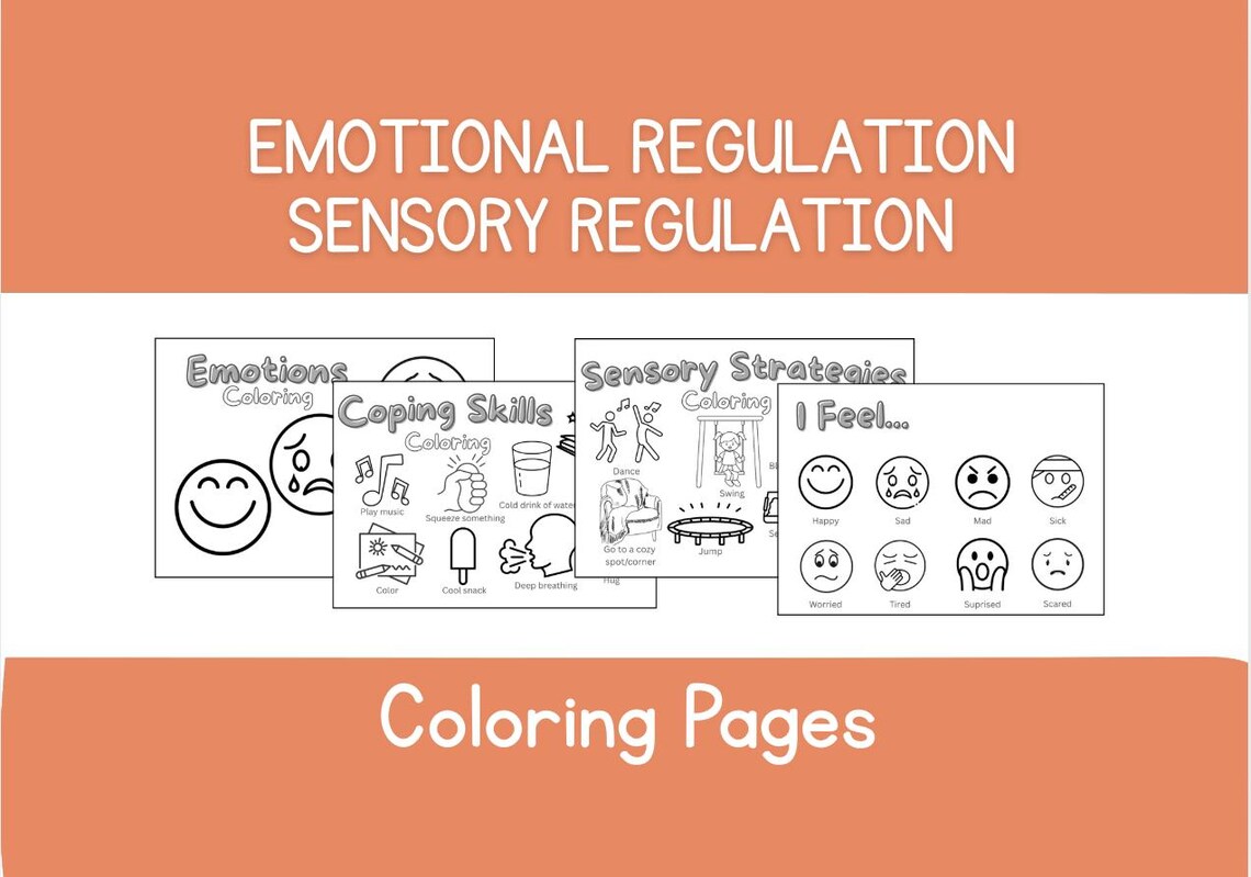 Sensory Regulation - Emotional Regulation - Self Regulation - Coping ...
