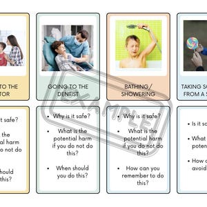 Safety Scenario Cards - Health & Awareness Activity - Etsy