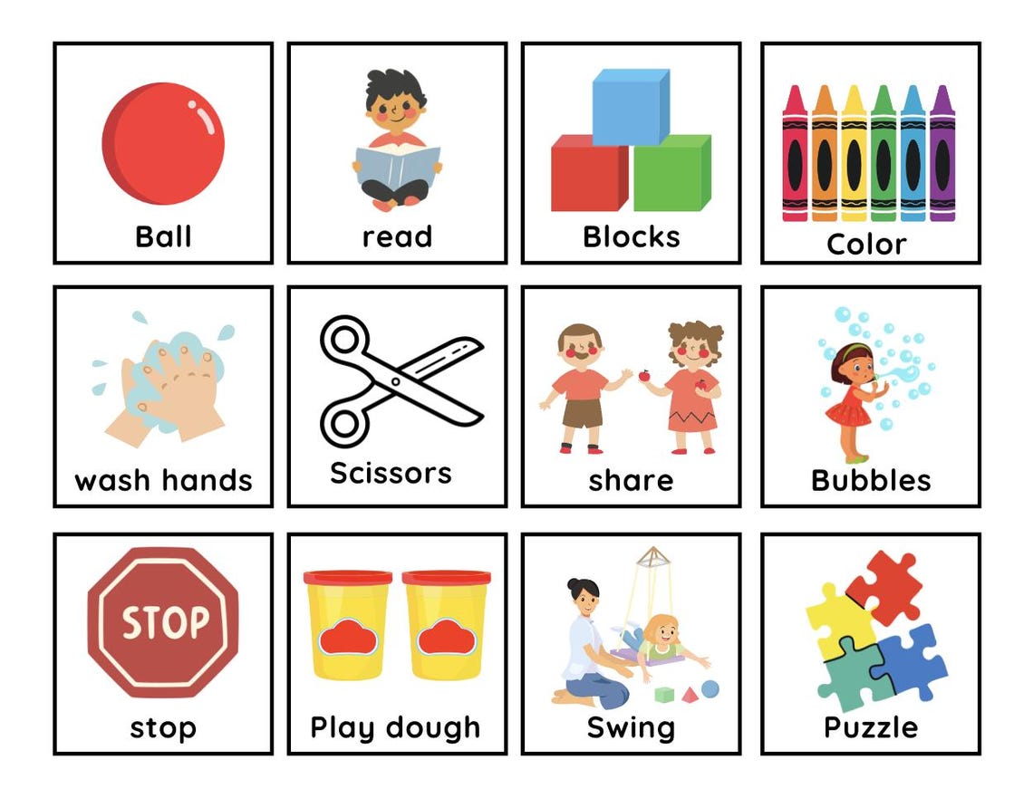 First Then Occupational Therapy Visual Aide *OT PECS VISUAL* Therapy ...