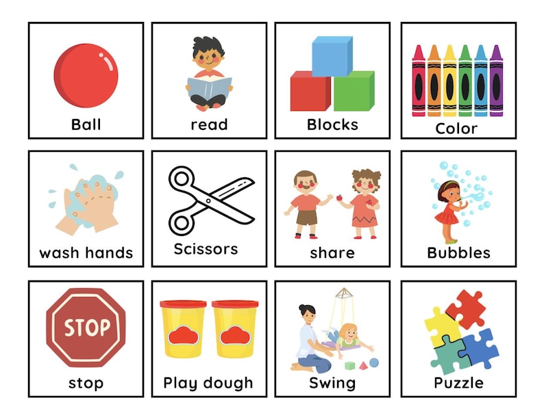 First Then Occupational Therapy Visual Aide *OT PECS VISUAL* Therapy ...