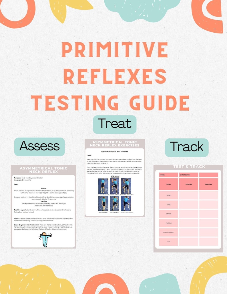 Primitive Reflex Evaluation, Testing, and Treatment Guide - Etsy