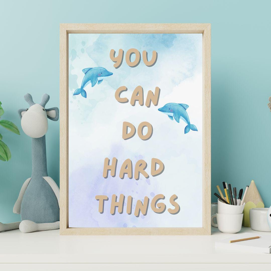 Kid Poster Occupational Therapy Wall Decor PRINTABLE PDF Motivational ...
