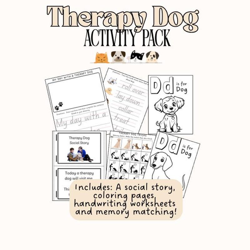 Therapy Dog - Etsy