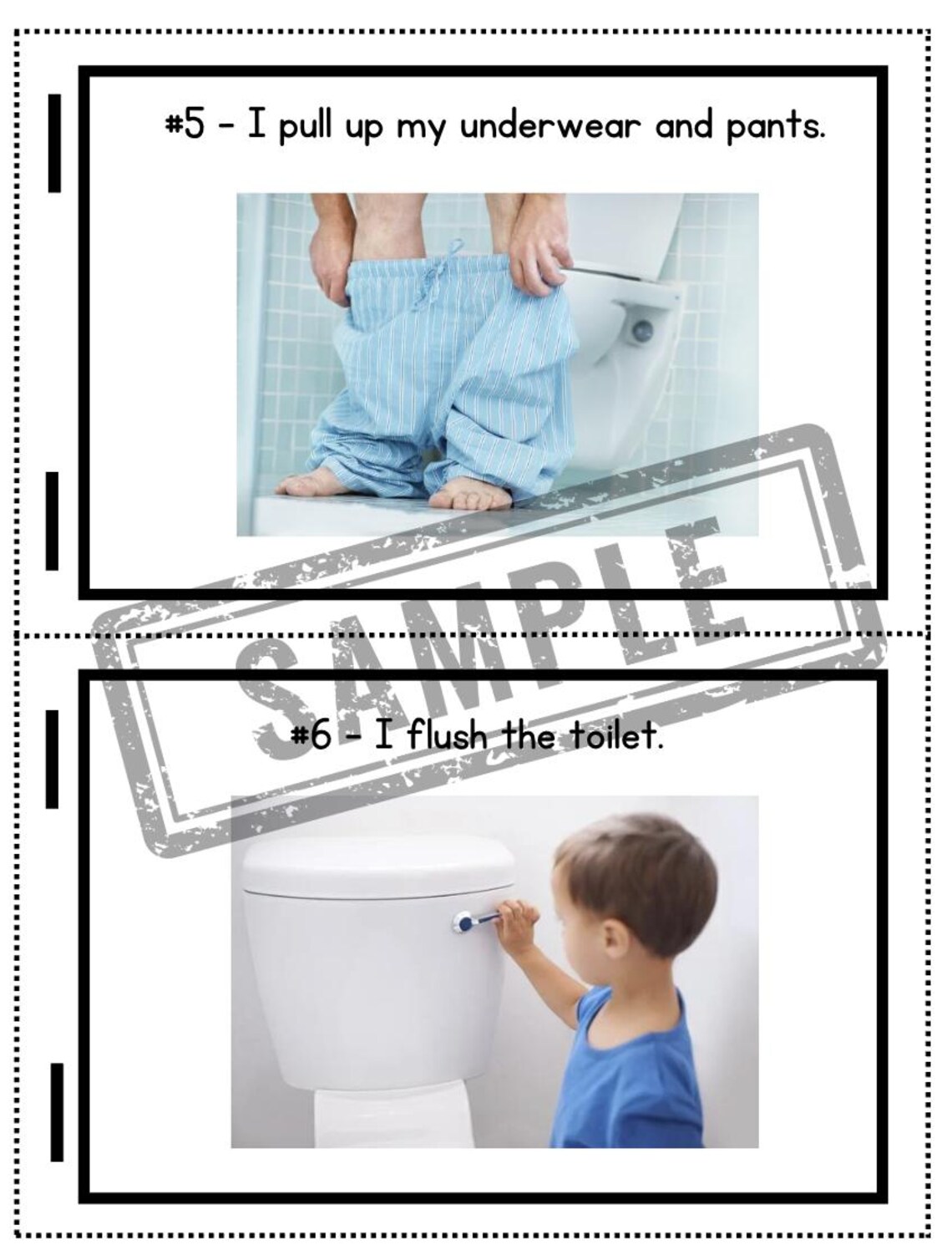 Personalized Potty Training Social Story – Visual Aid (digital Download ...