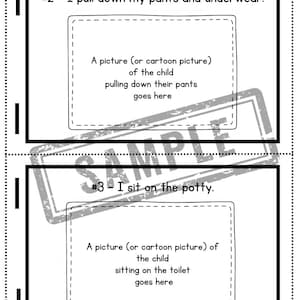 Personalized Potty Training Social Story – Visual Aid (digital Download ...