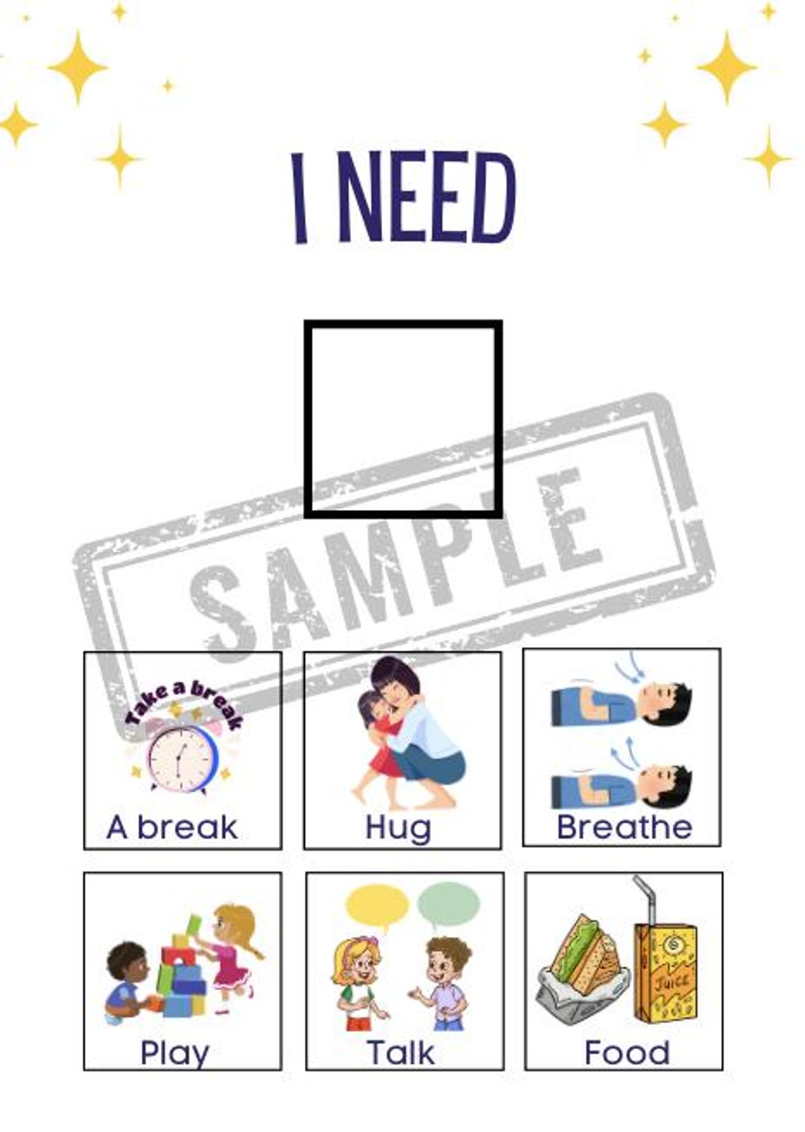 Emotional Regulation Posters Visual Aids Emotions and Coping Skills - Etsy