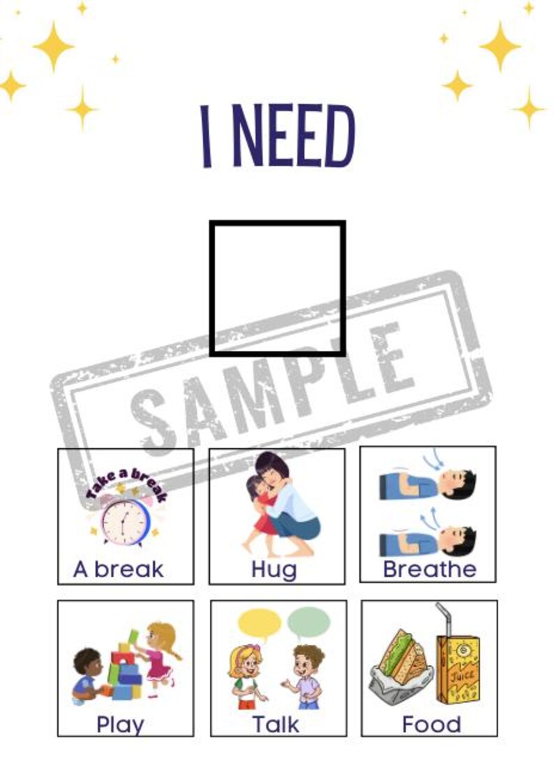 Emotional Regulation Posters Visual Aids Emotions and Coping Skills - Etsy
