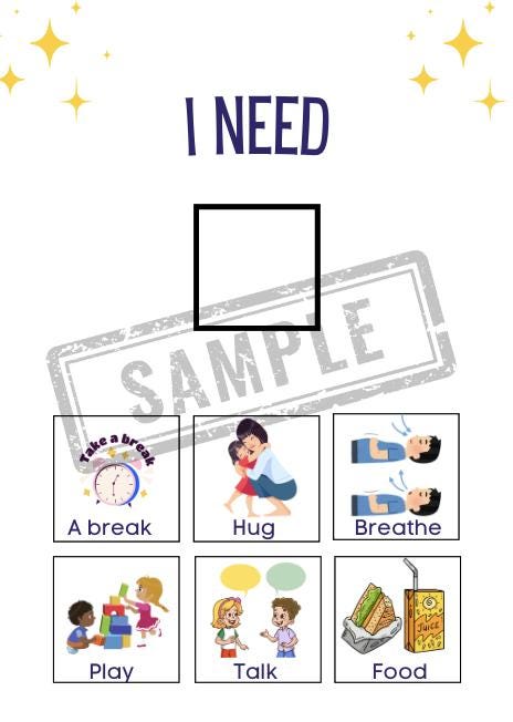 Emotional Regulation Posters Visual Aids Emotions and Coping Skills - Etsy
