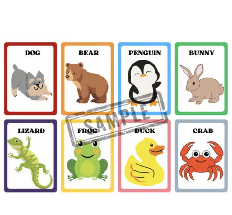 Sensory Breaks Animal Walk Cards Sensory Cards Kids Cards - Etsy