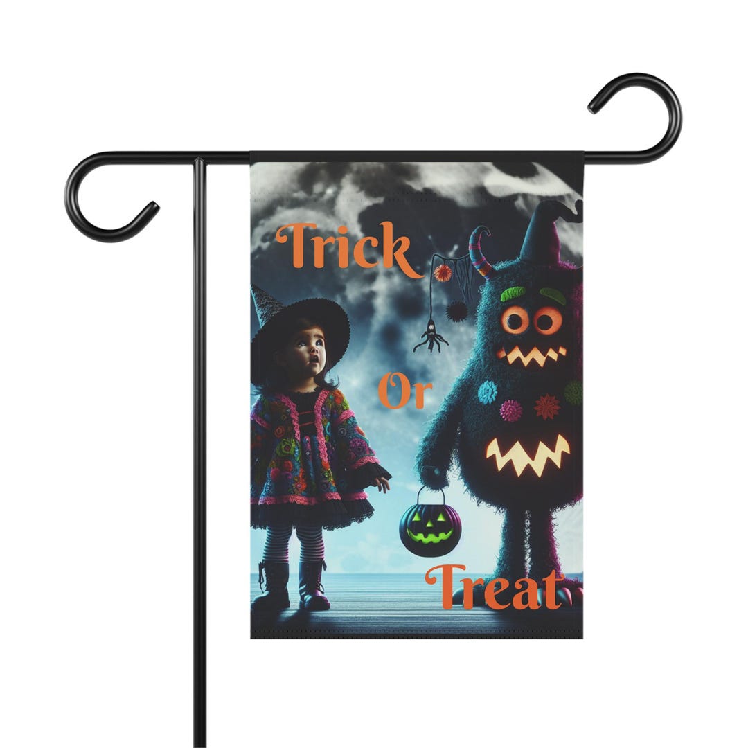 Halloween Banner, Trick or Treat Banner, Yard Banner, Home Decor ...