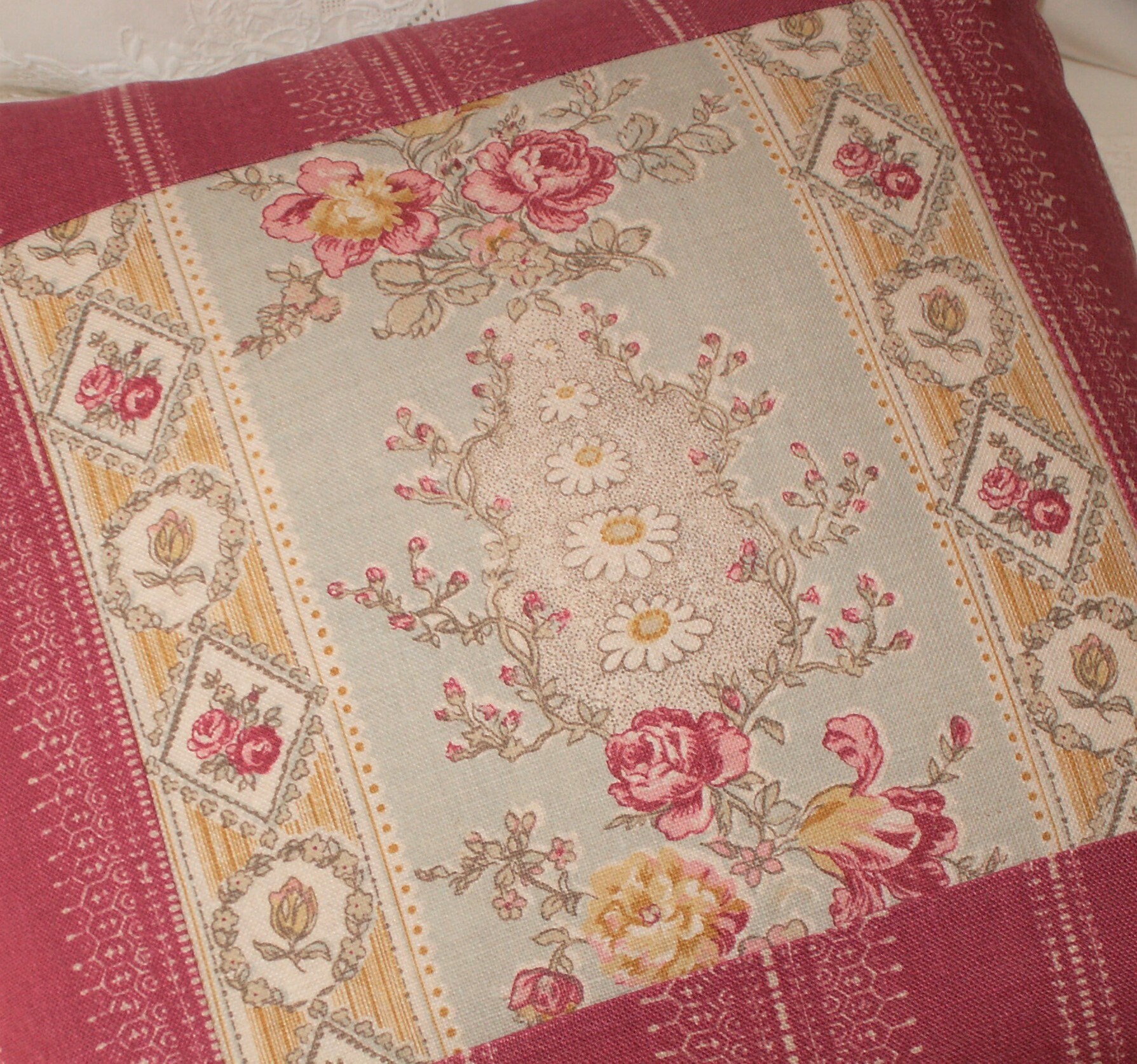 Kate Forman Christobel & Camille Stripe Cushion Cover, UK Designer ...