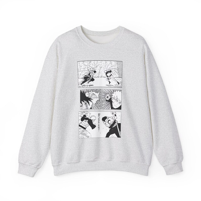 Naruto Vs Sasuke Final Valley Sweatshirt - Naruto Sweater, Sasuke ...