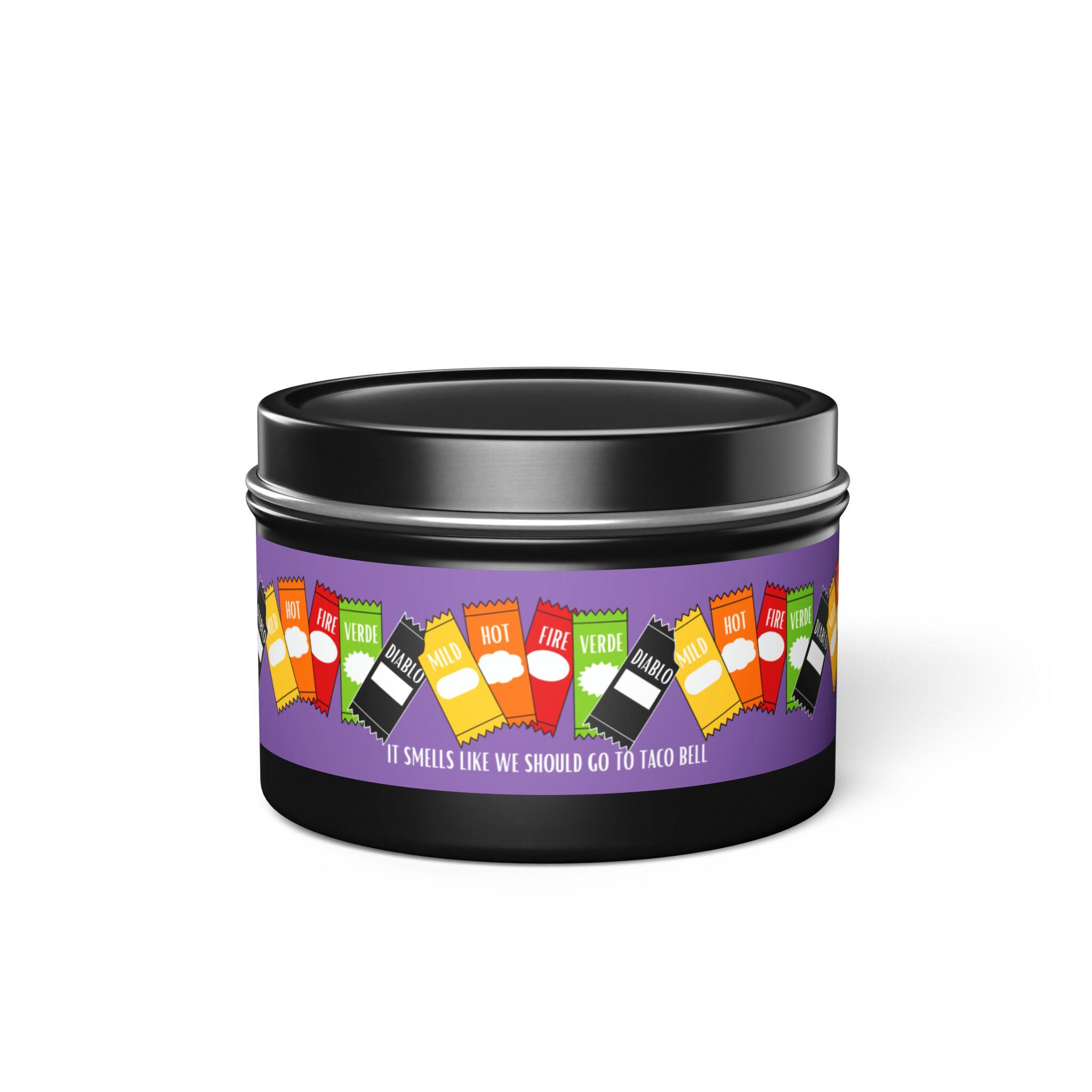 It Smells Like... Taco Bell Themed Tin Candle - Etsy
