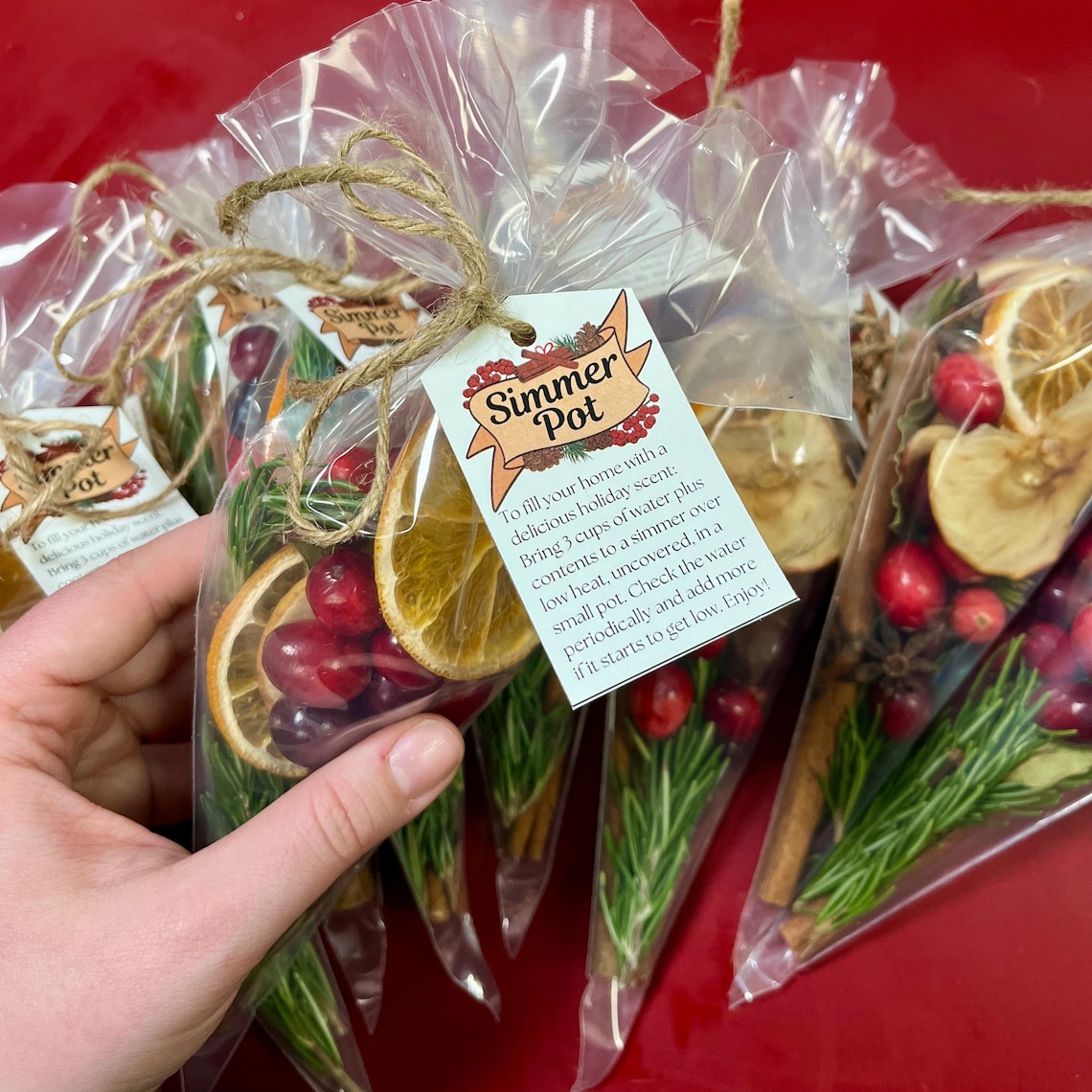 Simmer Pot Gift Tags: DIY Holiday Printable (digital Download) - Etsy