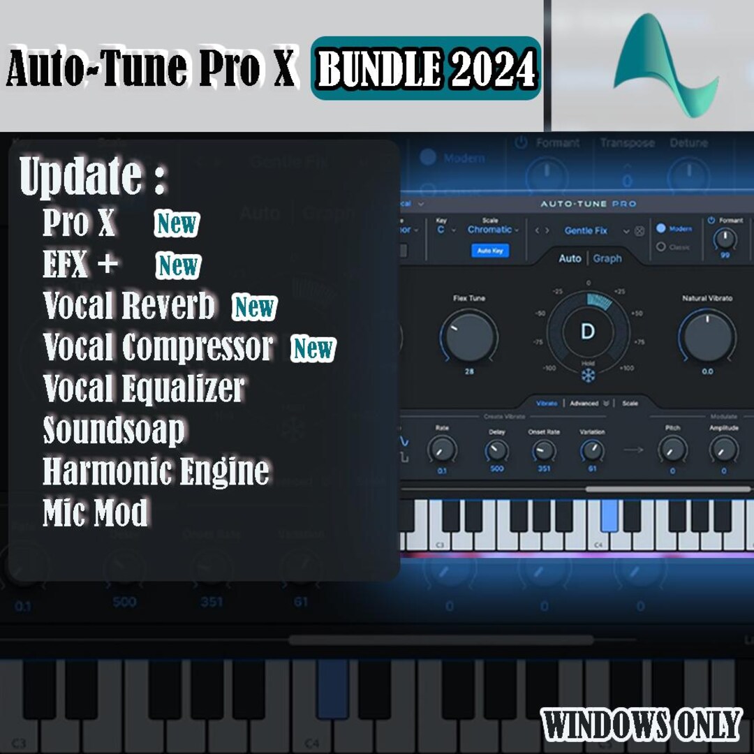 Antares Autotune Pro X Bundle 2024 for Windows - Etsy