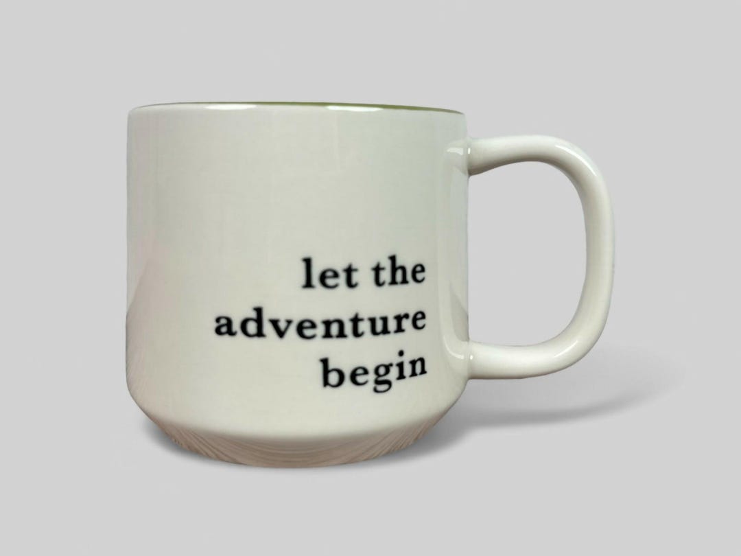 Let the Adventure Begin Mug Threshold - Etsy