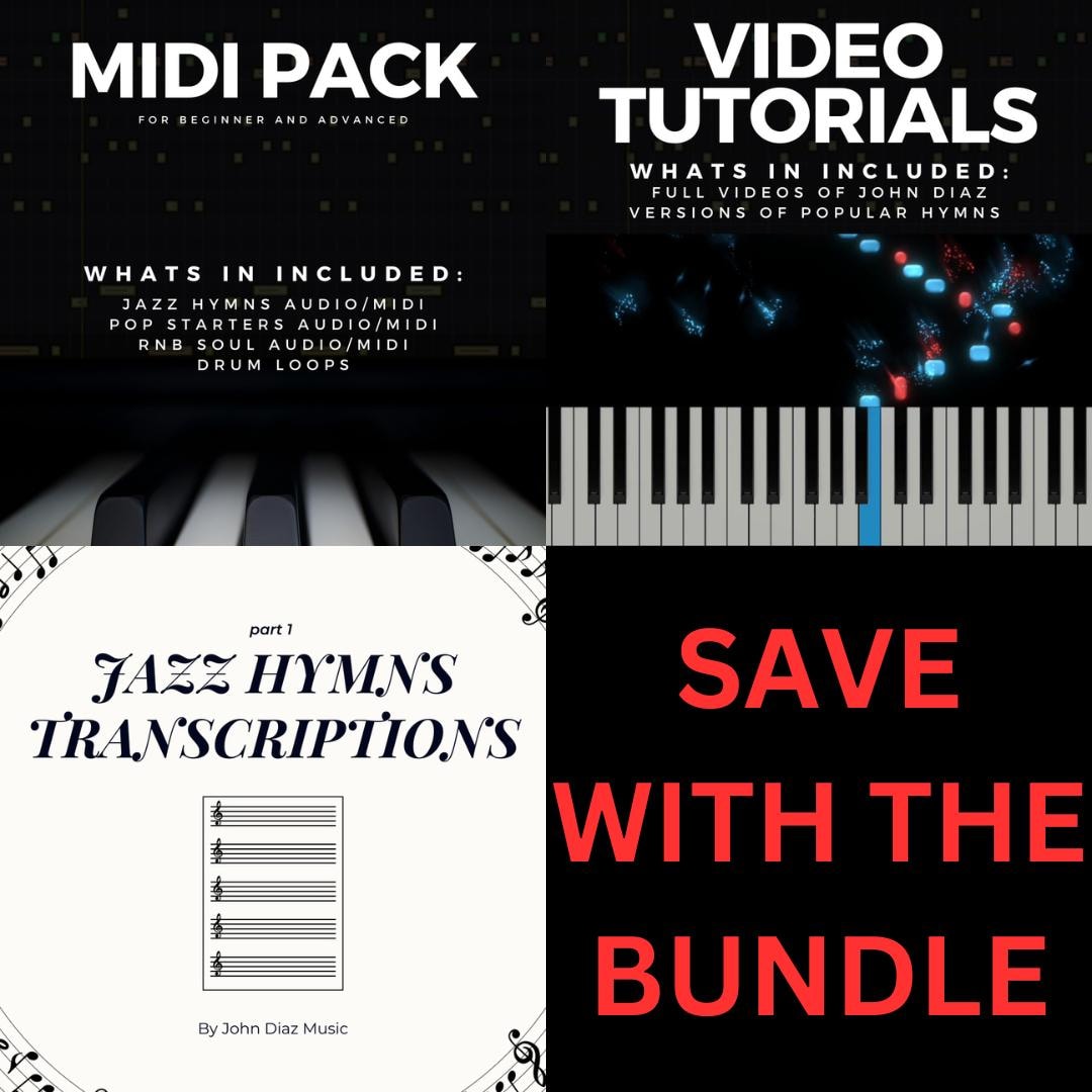 Jazz Hymns Bundle(free Midi Pack) - Etsy