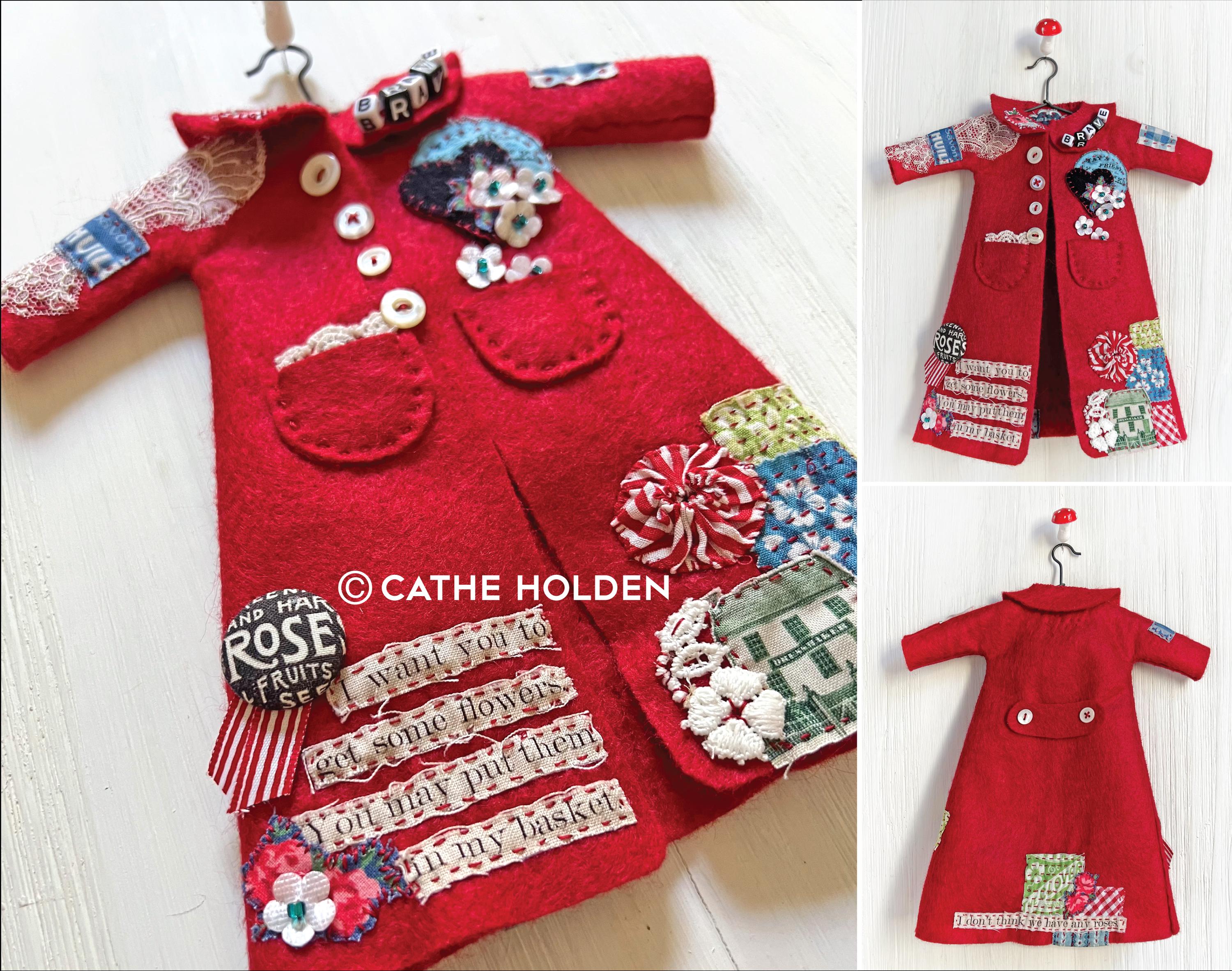 3/16 Scale Little Coat Craft Wool Felt Scale Digital Printable Pattern ...