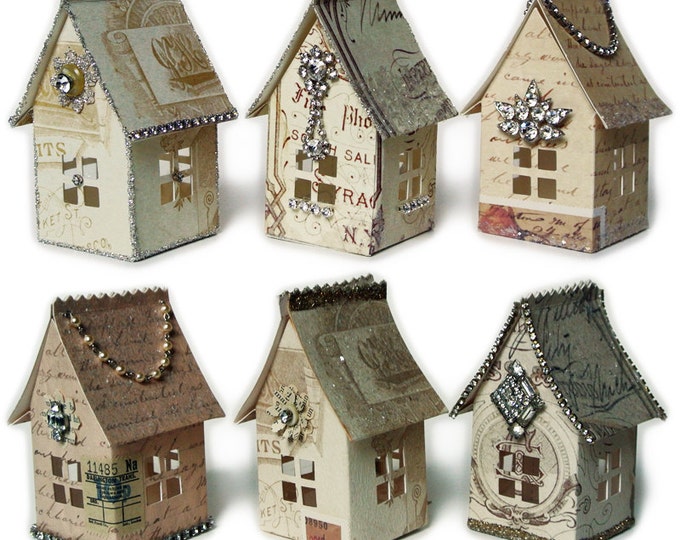 Stitch & Fold Paper House Luminary Kit - Etsy