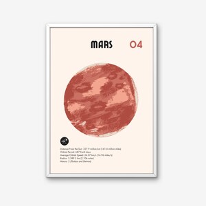 Mars Wall Art | Planets - Mars Poster | Mars Print | Mars Photo ...