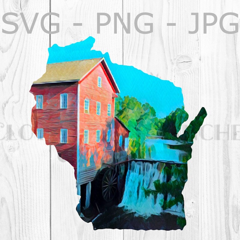 Wisconsin Graphic - Etsy