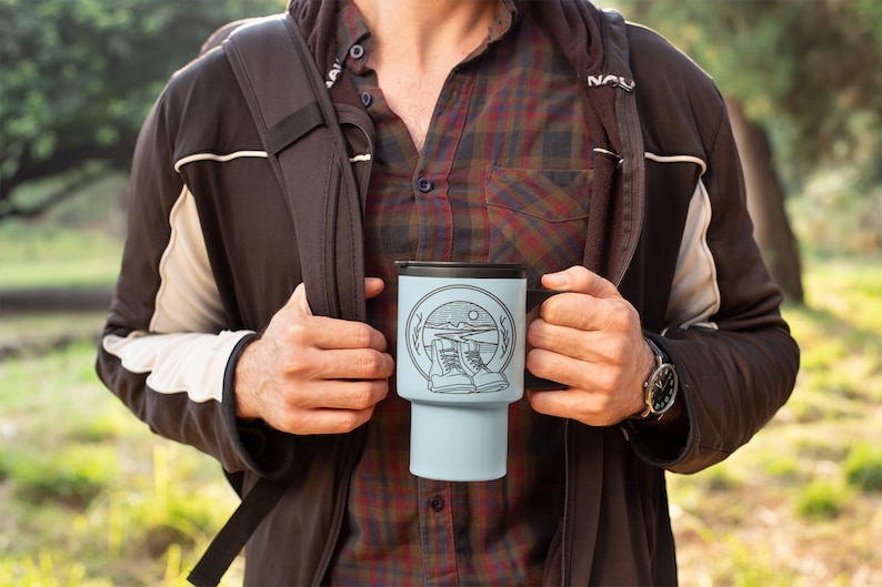 Hiking Boots Nature Circle Graphic, Svg, Png, Jpg - Etsy