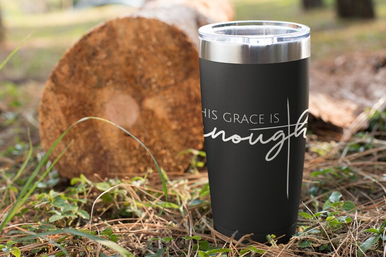 His Grace is Enough Graphic, Christian Scripture Svg, Bible Verse Png ...